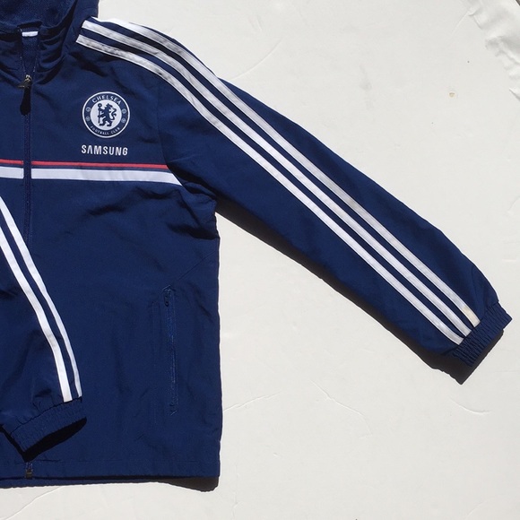 adidas | Jackets & Coats | Chelsea Football Club Adidas Samsung Jacket ...